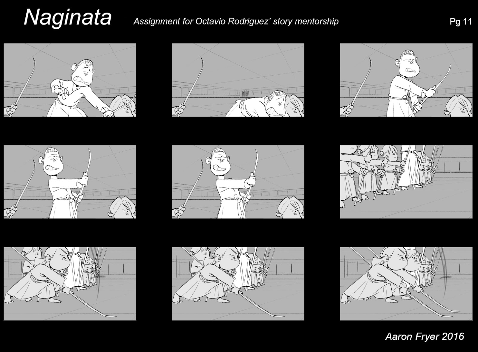 Aaron Fryer Story Portfolio