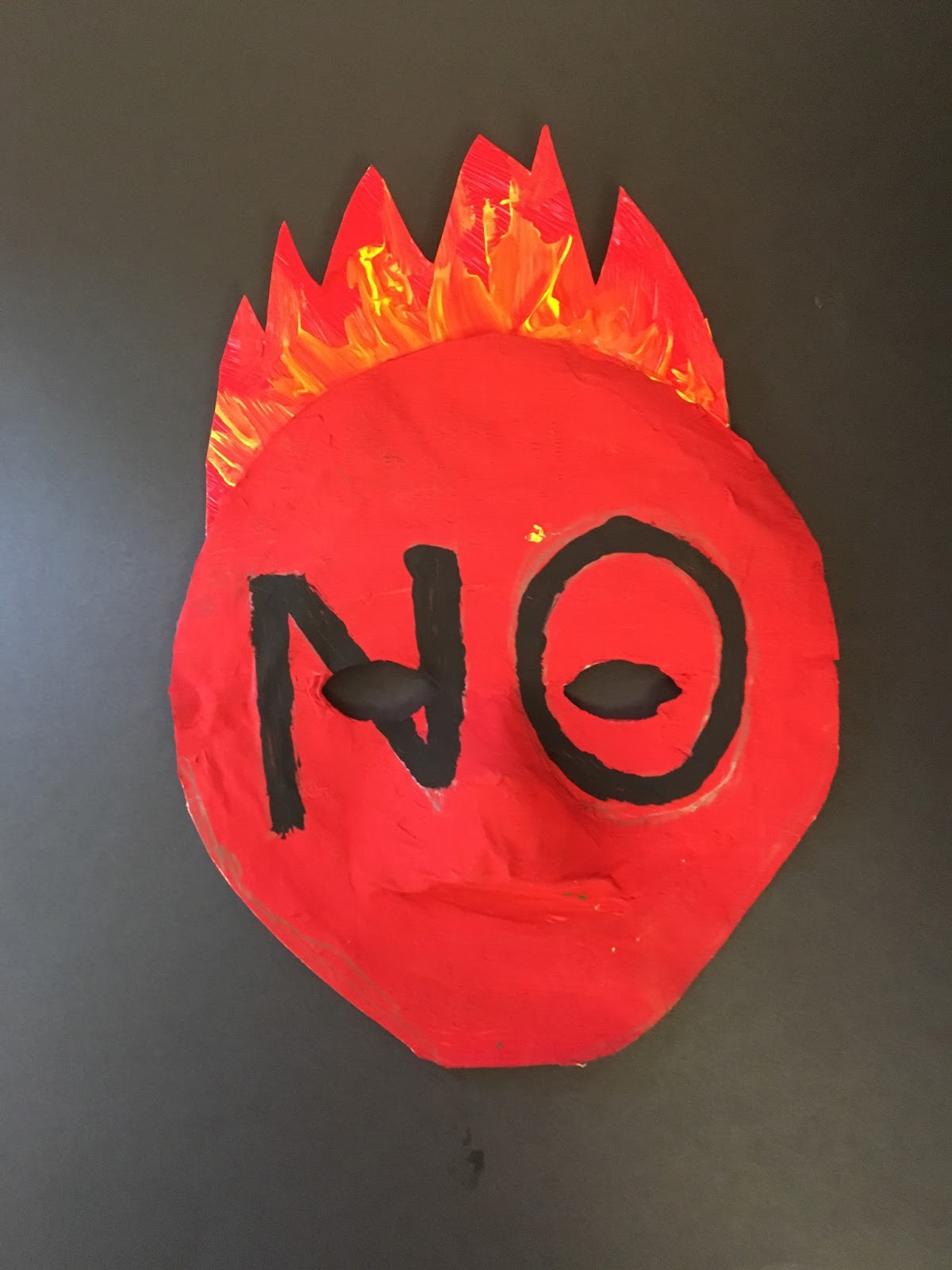 The Colorful Art Teacher: 8th Grade Historic Skit Masks