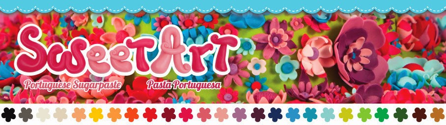 Cá em Casa: Bolos em pasta de açucar- SweetArt