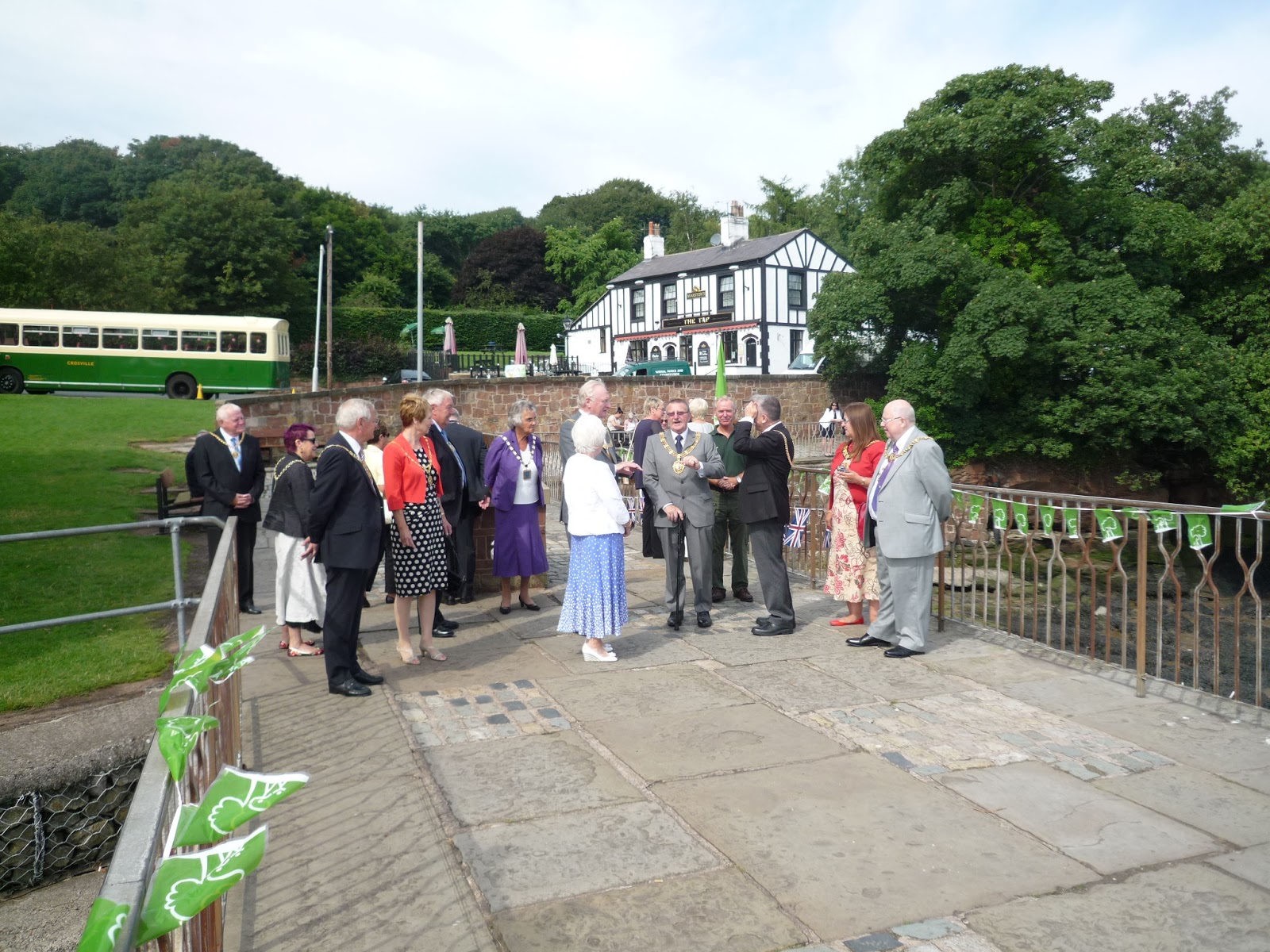 Eastham Country Park: The Mayor of Wirral Raises The Green Flag at ...