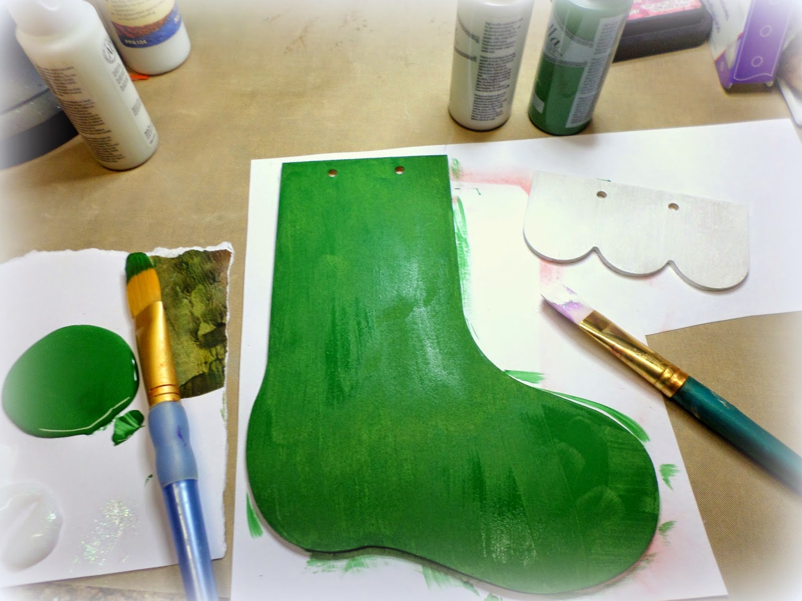 Daniella Hayes...Layers of Creativity: CHRISTMAS STOCKING