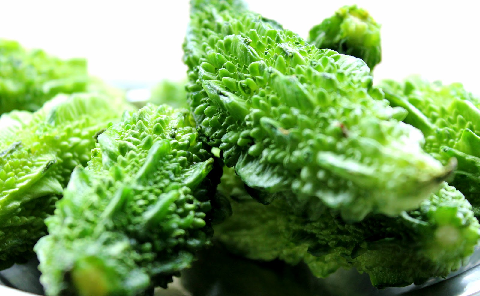 kakarakaya bellam kura (Bitter gourd in sweet and sour sauce)