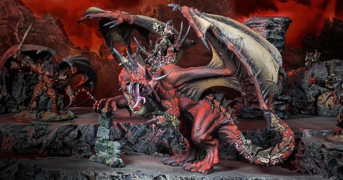 Well of Eternity: Warhammer Age of Sigmar | Khorne Dragon - Vorgaroth ...