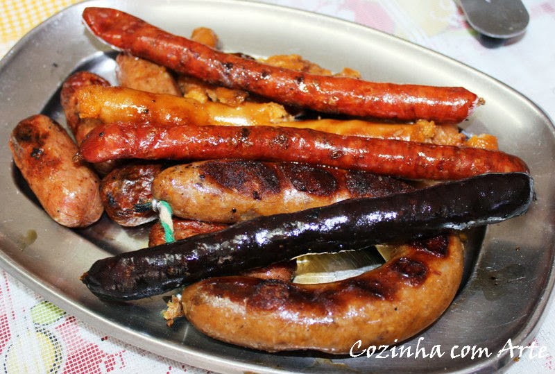 Cozinha com Arte: Grelhada Mista de porco preto