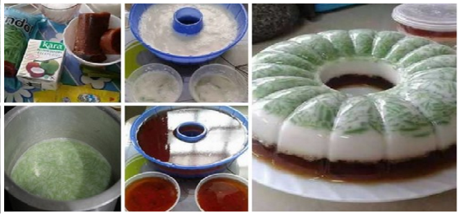 Cendol Dibikin Puding, Tentu Bunda Penasaran, Begini Resep Puding ...