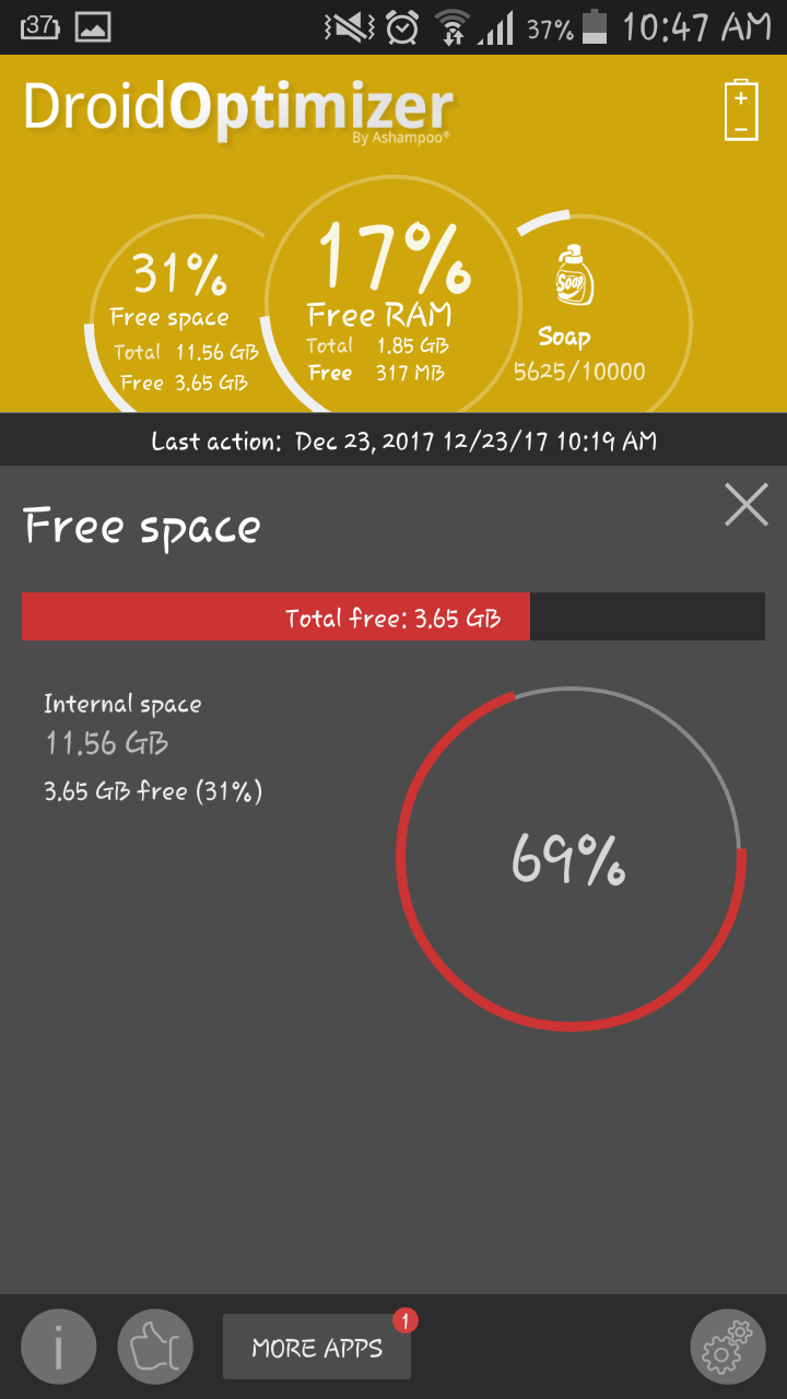 Droid Optimizer - Free cleaning application for android with no adv - IT Techblog