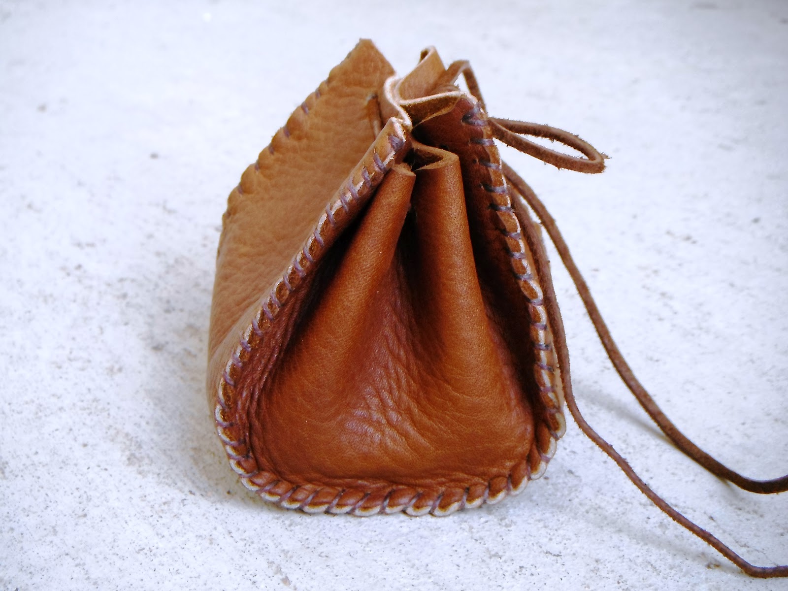 ..non*sense..: leather pouch