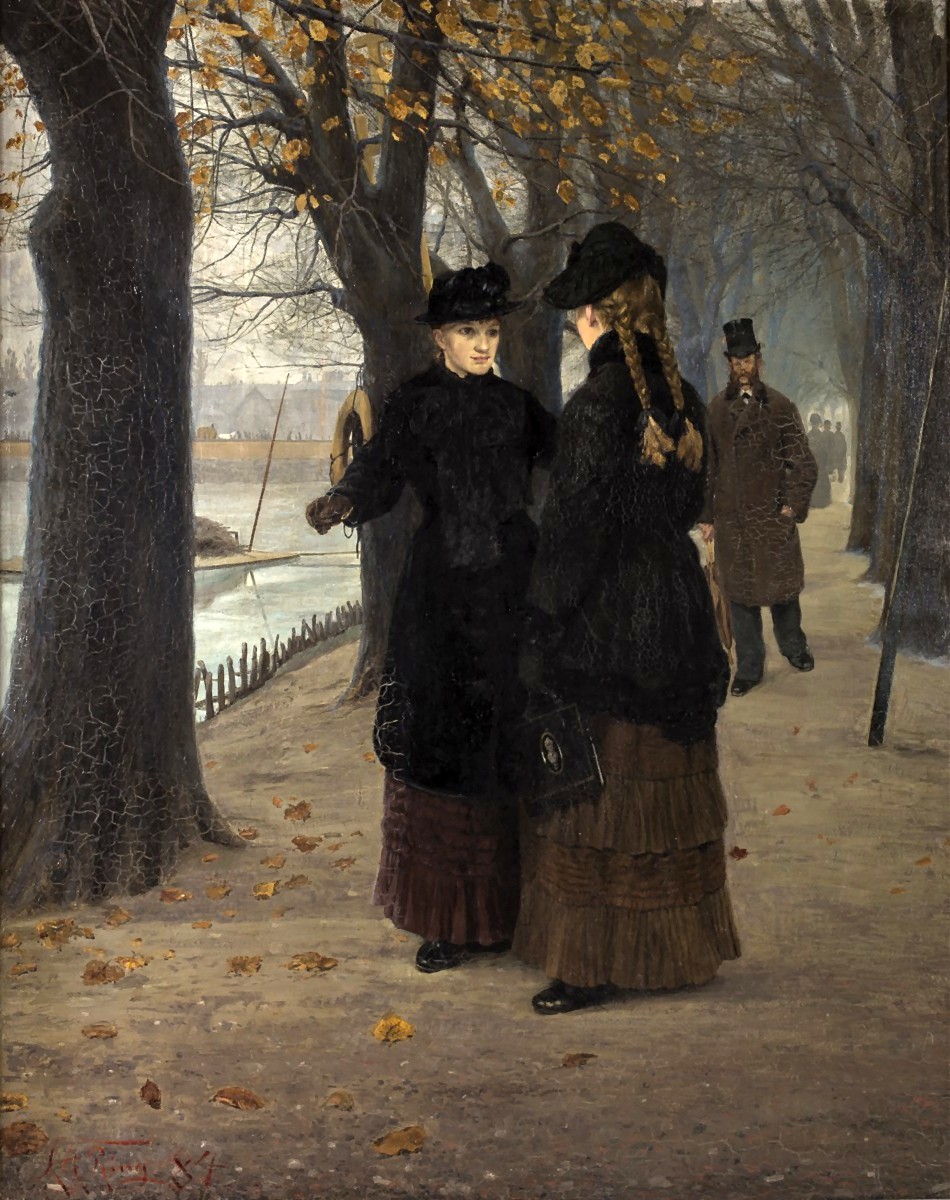 Laurits Andersen Ring | Symbolist / Genre painter | Tutt'Art@ | Pittura ...