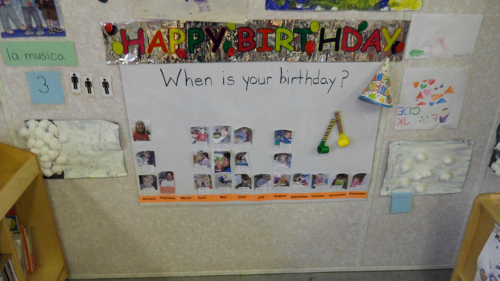Resources for Teachers: Birthday Chart