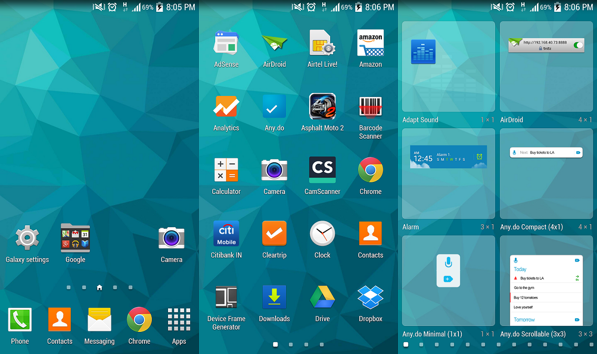 S Launcher Prime Samsung S5 Full Apk indir