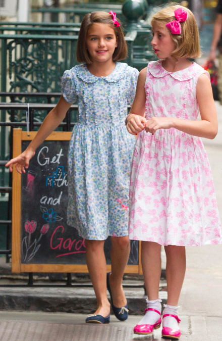 Suri Cruise Fashion Blog: August 2016: Suri out with BF in NYC