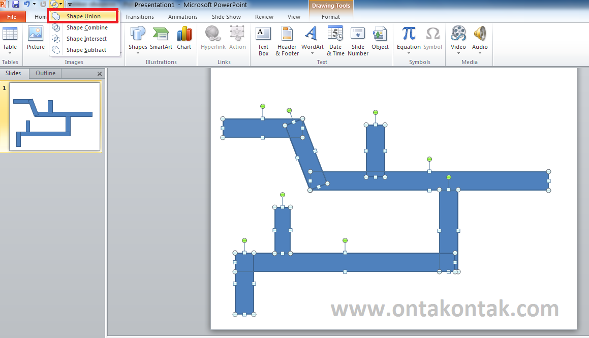 Cara Membuat Bagan Lokasi Dengan Powerpoint