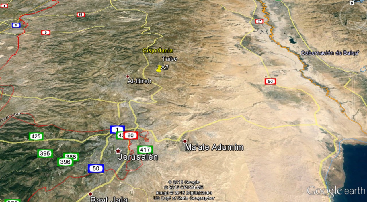 ArqueoLugares: ET-TELL / AIT prox. Beitin. Cisjordania. Israel