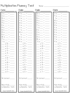 Classroom Freebies Too: Susan Hardin's Multiplication Fluency ...