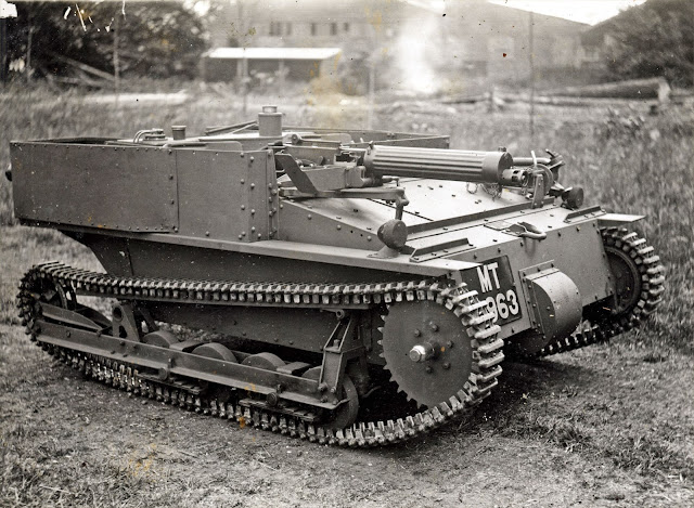 Interwar Tank Development: Machine Gun Carrier Mk VI Standard 1928