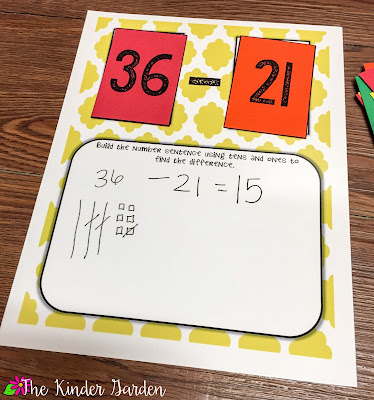 The Kinder Garden: Hands-on Place Value Activities!