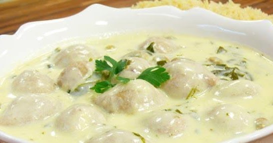 Kibbeh Labanieh (Meat Croquettes in Yoghurt) Recipe | LEBANESE RECIPES