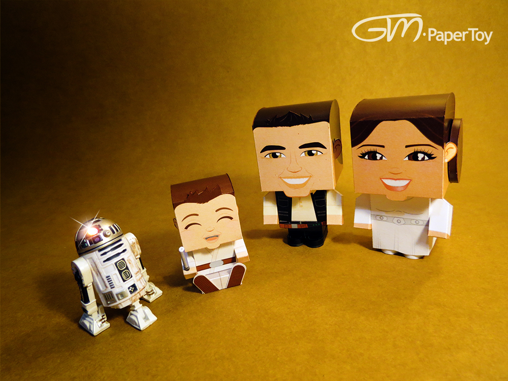 Paper Toys: Paper toys - Star Wars