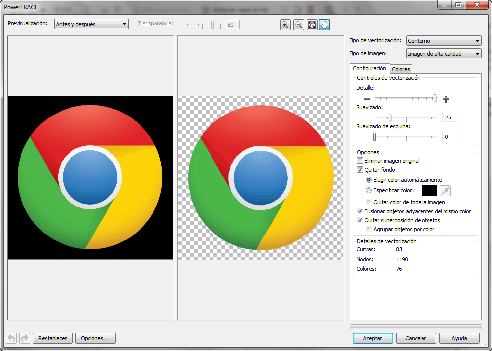 CorelDRAW al Máximo: Creando el logo de Google Chrome