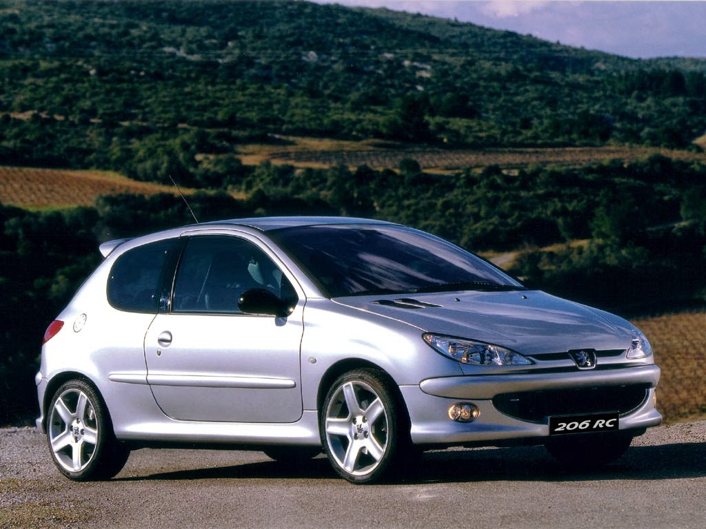 .: 206RC, 207RC, 208GTI - Comparados