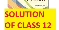 NCERT Solutions for Class 12 Computer Science Python - Gupta mechanical