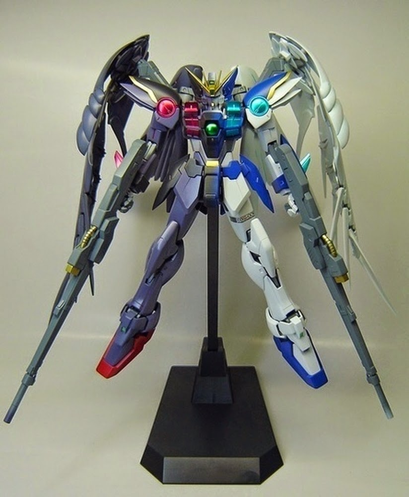 Painted Build: MG 1/100 Wing Gundam Zero Custom EW ver. "Angel/Devil"