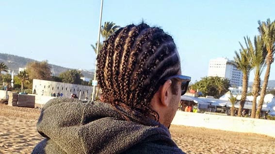 How to make cornrows with extensions |My Dreadlocks Journey