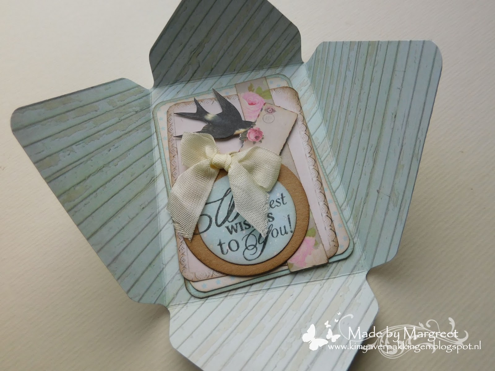 Kimya Verpakkingen: Kado-envelopje voor Kerst ATC