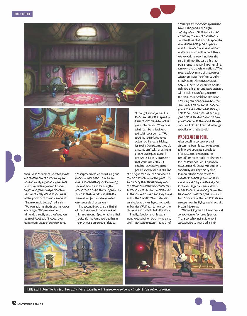 Daily Disneyana: Disney Epic Mickey: The Power of Two