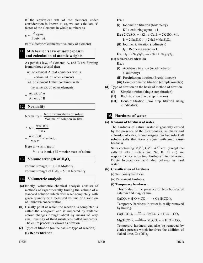 STOICHIOMETRY REDOX FIITJEE ~ CHEMISTRY BY MUKESH SHARMA
