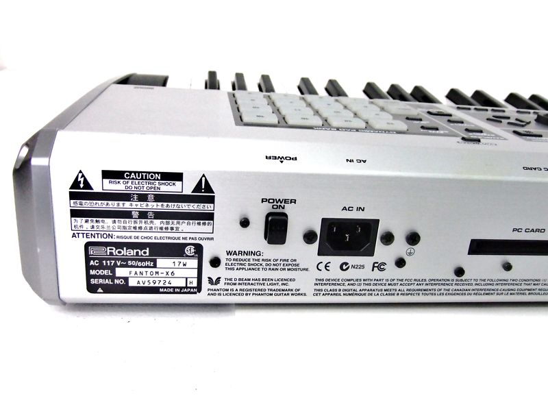 MATRIXSYNTH: Roland Fantom X6 Workstation Synthesizer