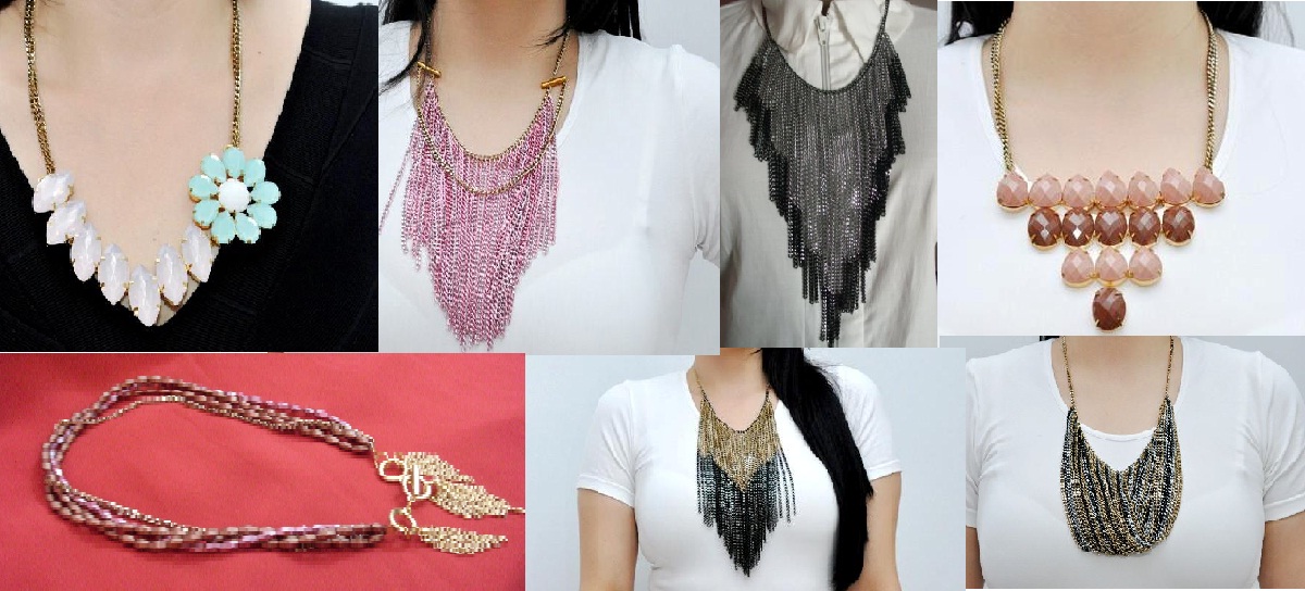 Gyn Moda Fashion: Está Na Moda: Maxi Colares.