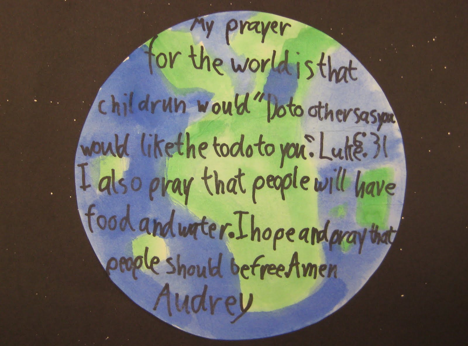 Children's Prayers for the World • TeachKidsArt
