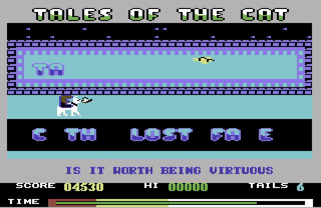 VGJUNK: TALES OF THE CAT (COMMODORE 64)