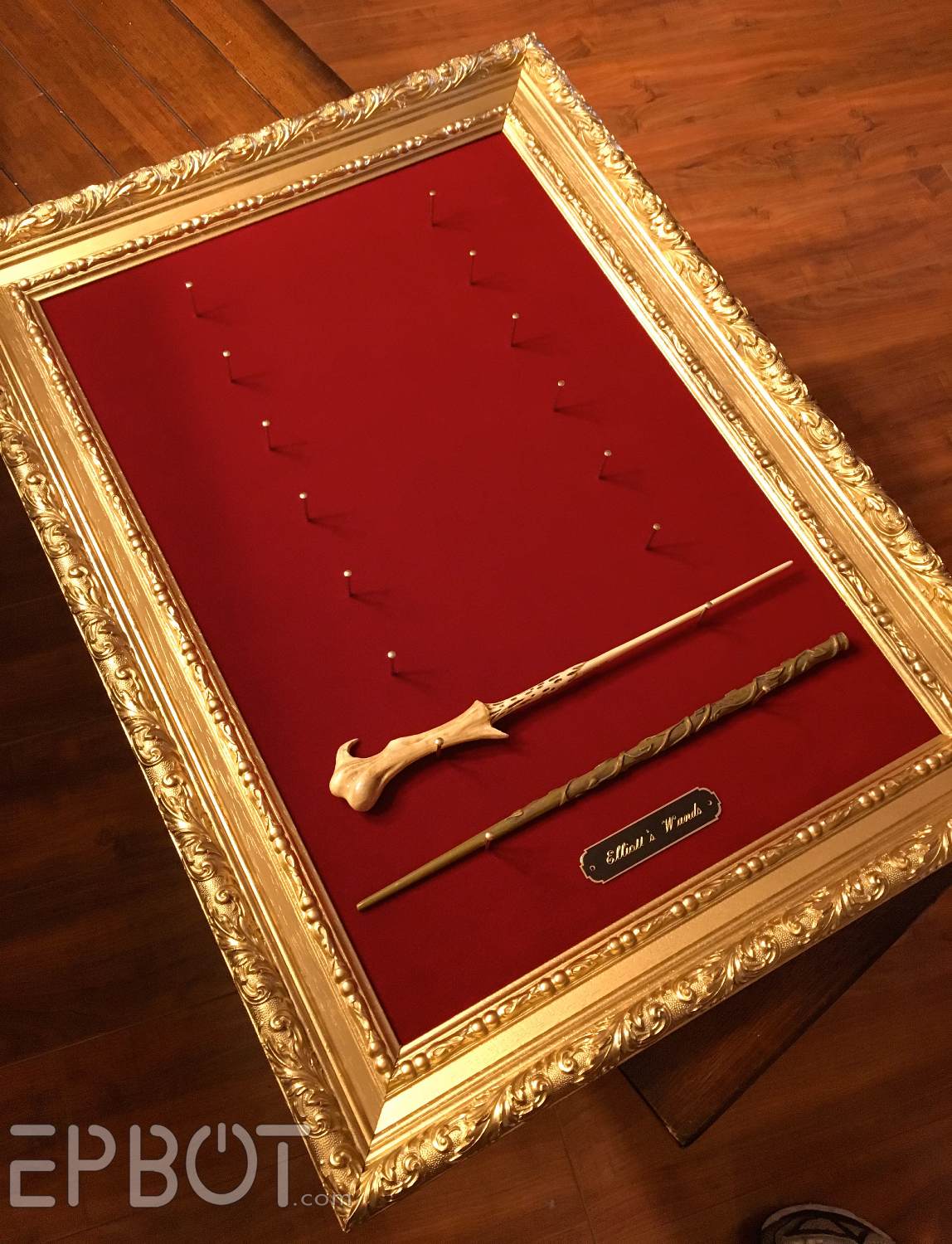 EPBOT: Make Your Own Framed Wand Display: Perfect for Wizarding World ...