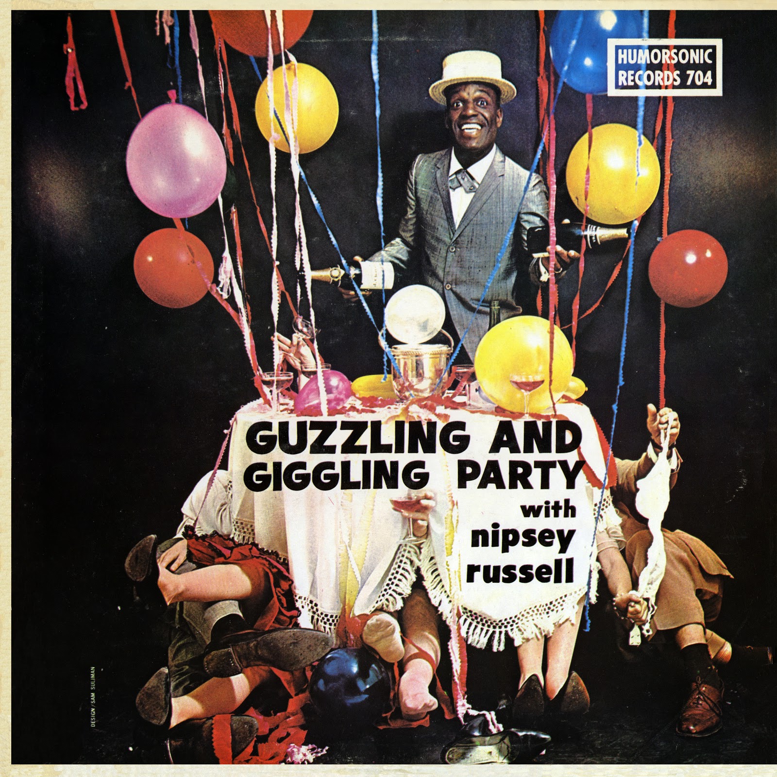 Vintage Stand-up Comedy: Nipsey Russell - Guzzling And Giggling Party 1960s