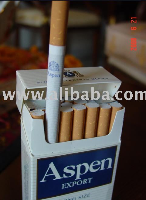 Tobacco Packets: Aspen Cigarettes