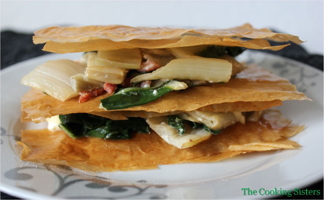 Feuilletés de blettes à la féta