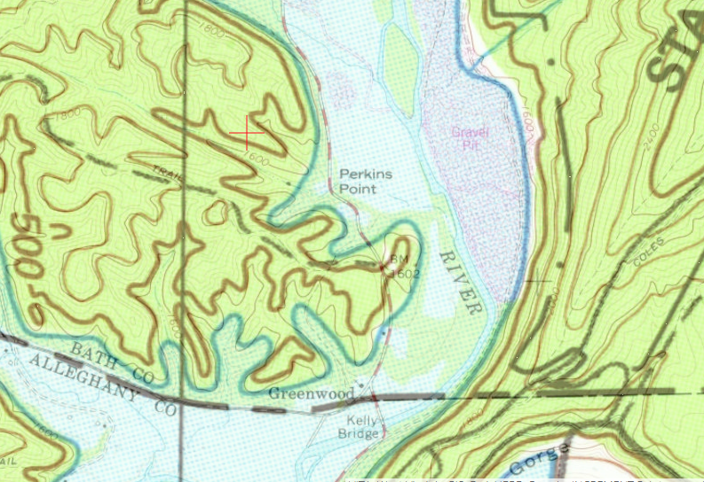 Wandering Virginia: Greenwood Point Trail, GWNF