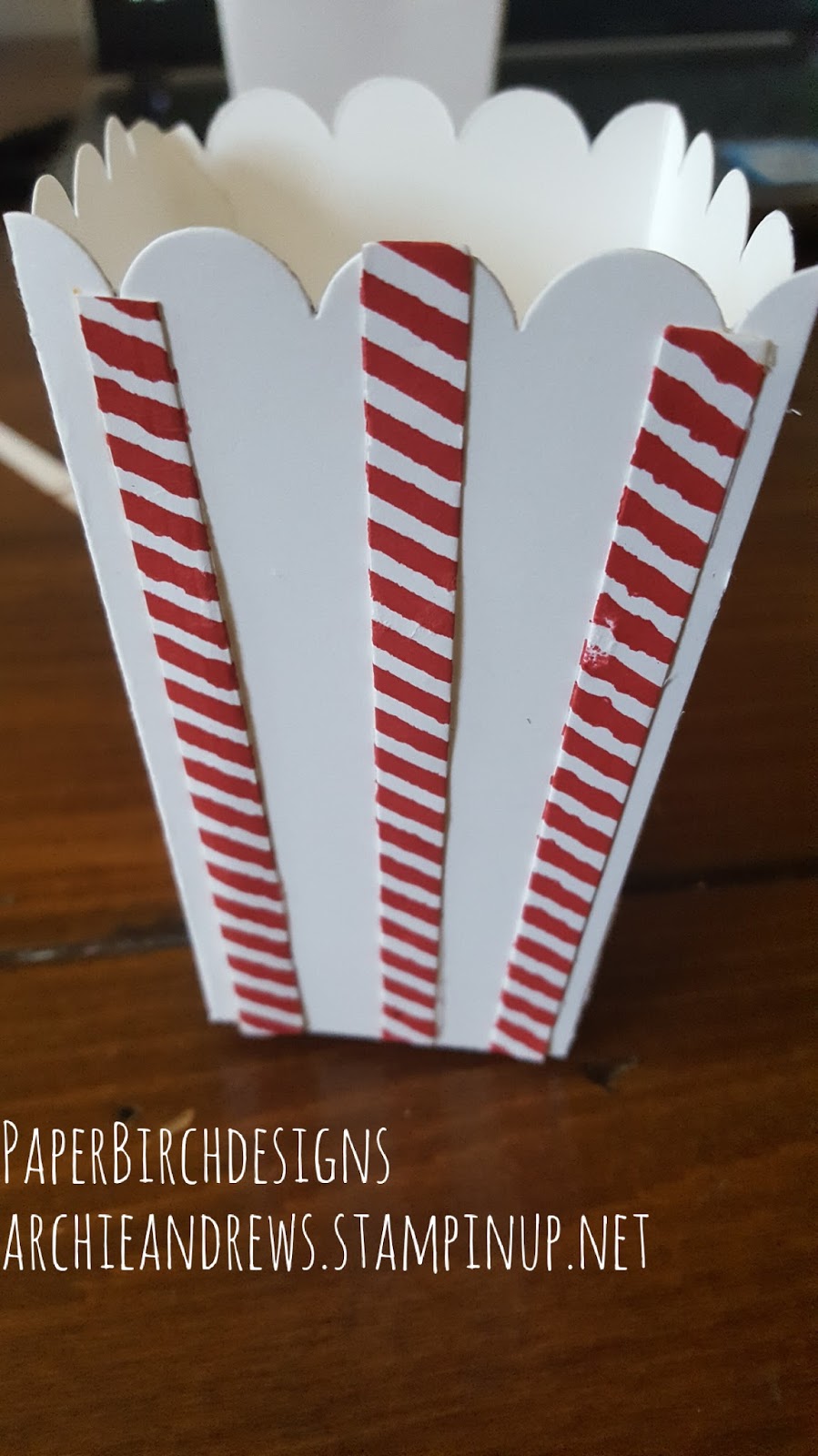 Diy Popcorn Box for a Movie Night or a Movie themed Party