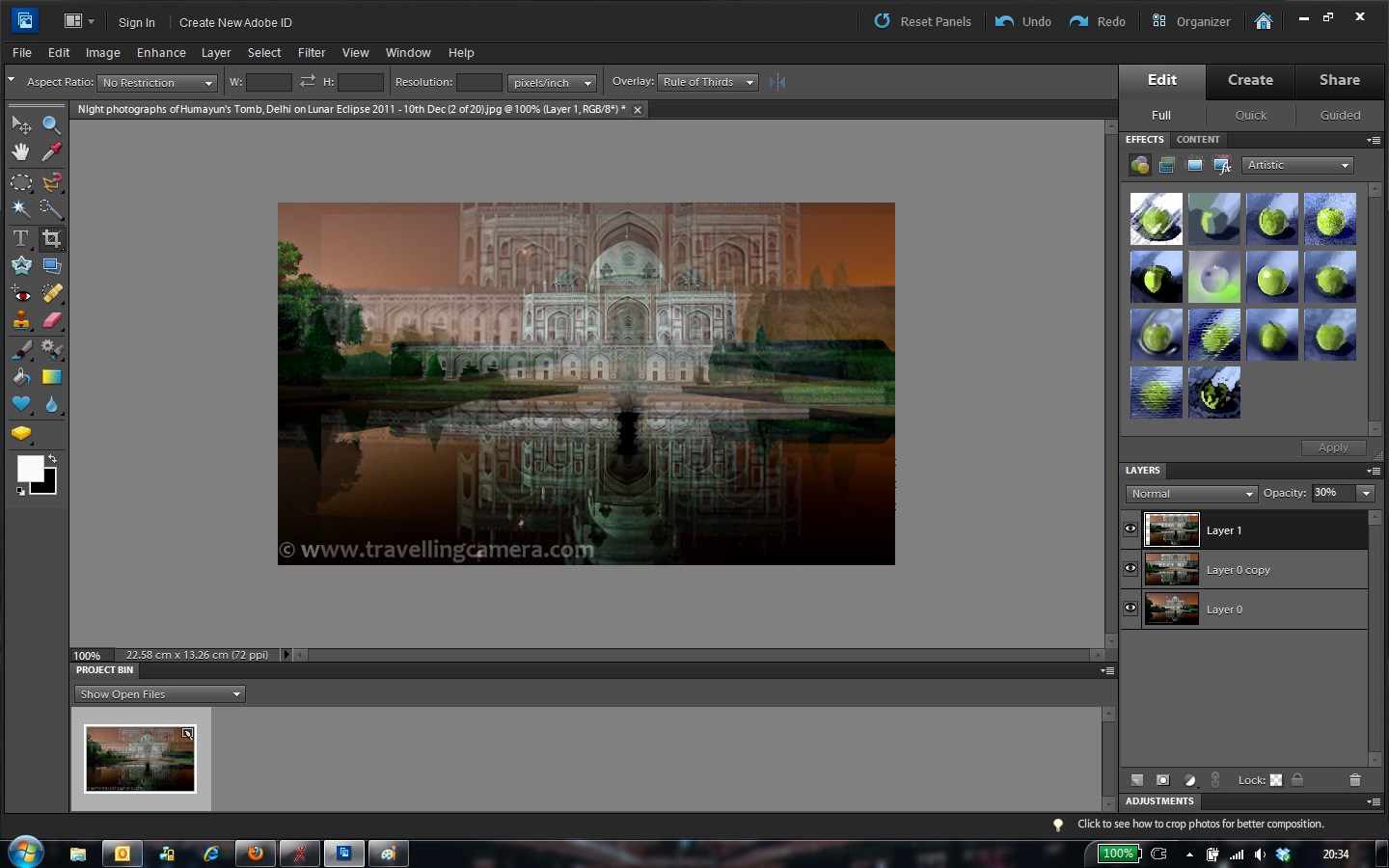 How to achieve Lens-Zoom Effect in Adobe Photoshop Elements || ZoomIn ...