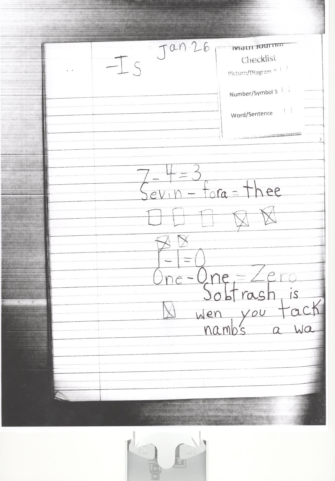 Math Blogging At Forest Grove Grade 1 Journal Samples math-blogging-at-forest-grove-grade-1-journal-samples