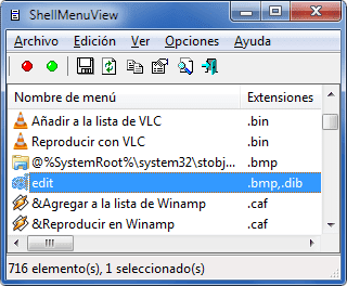 MANTENIMIENTO DE SOFTWARE: SHELLMENUVIEW