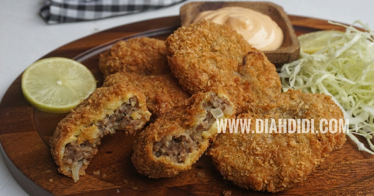 Diah Didi's Kitchen: Menchi Katsu