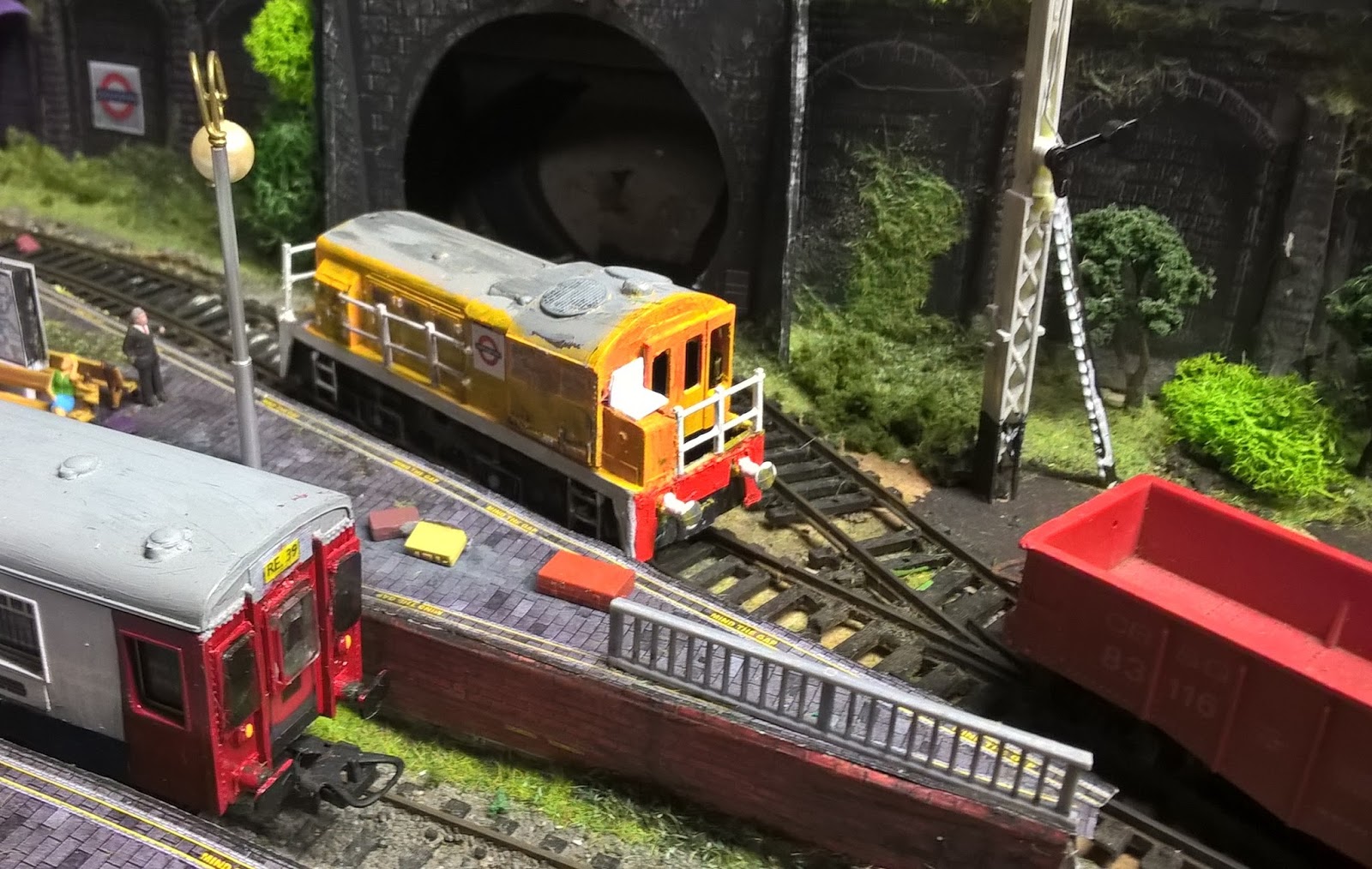 Underground train models