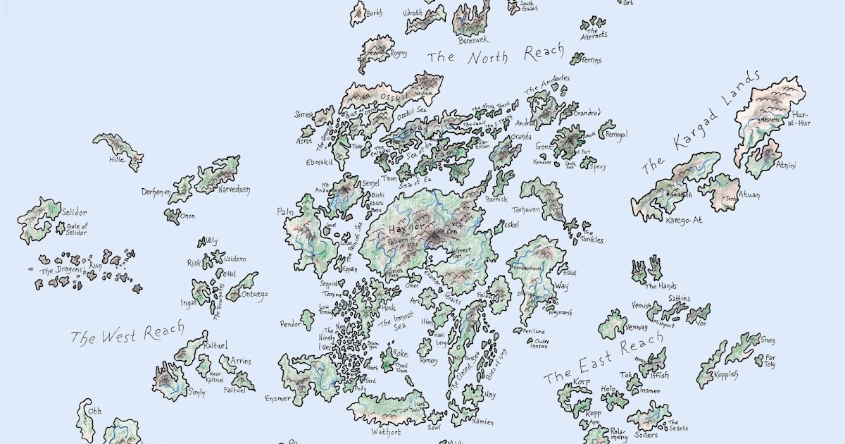 Nerdovore: Maps of Earthsea