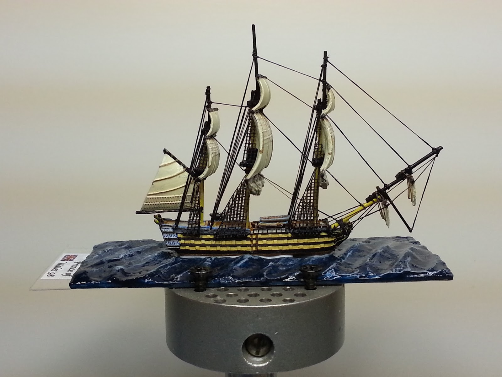 A Miniatures Hobby Room: GHQ Boyne Class HMS Prince of Wales 98 Gun 2nd ...