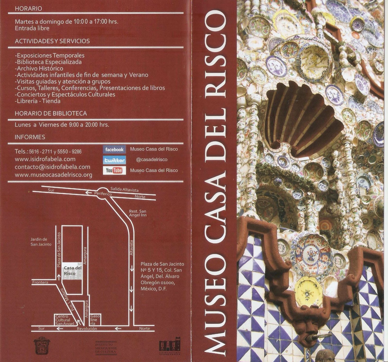 Museos de Mexico: Museo Casa del Risco