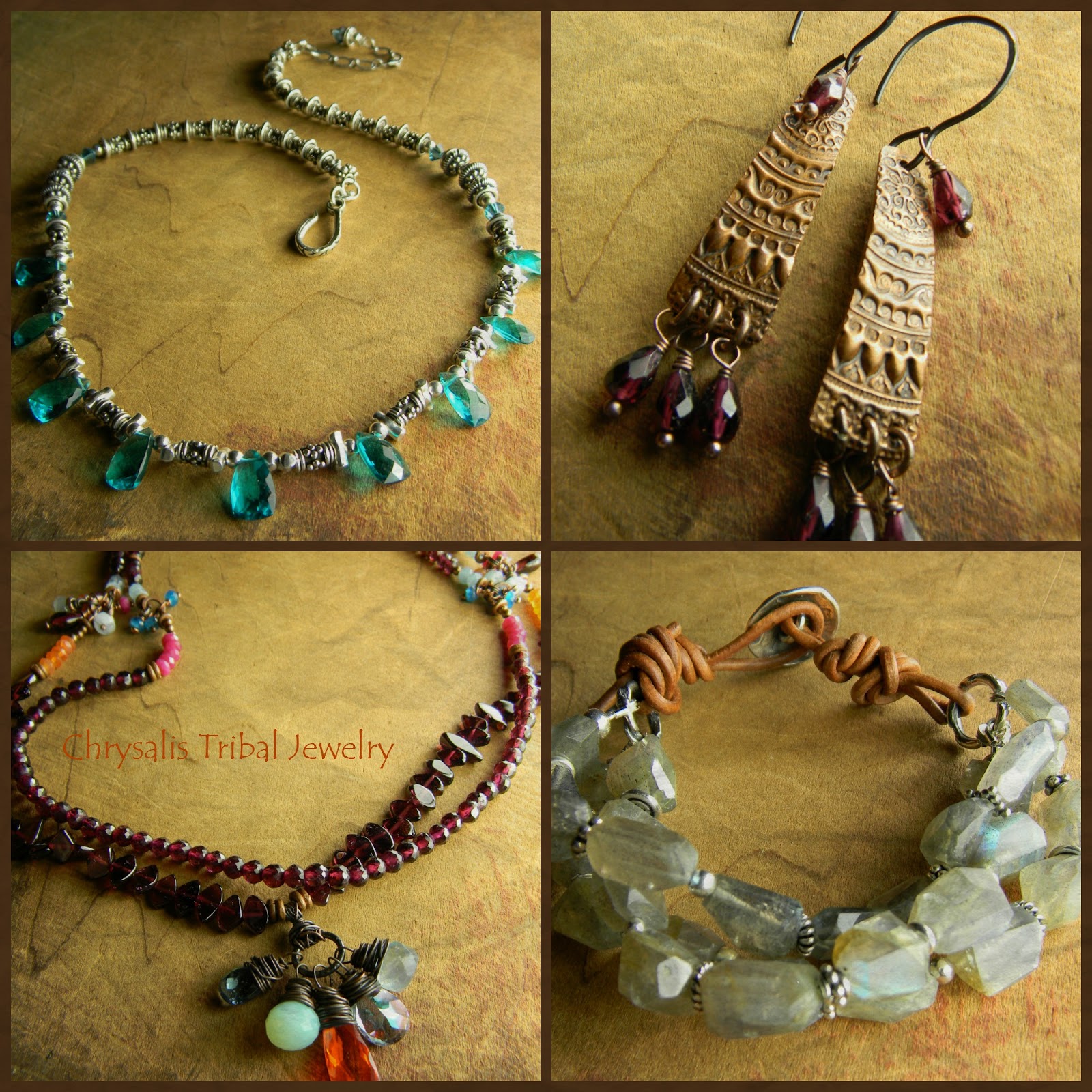 Chrysalis for the Curious: Rustic Gemstone Jewelry