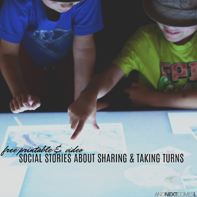 Free Social Stories About Sharing & Taking Turns | And Next Comes L ...